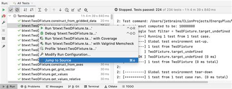 CTest Support CLion Documentation