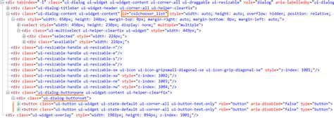 How To Inject Additional Html Codes To JqGrid S Column Chooser Dialog Stack Overflow