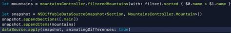 diffable datasource