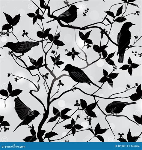Bird Pattern Background
