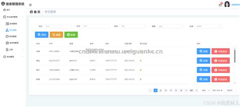 Vuespringboot 宿舍管理系统源码网站springbootvue宿舍管理系统 Csdn博客