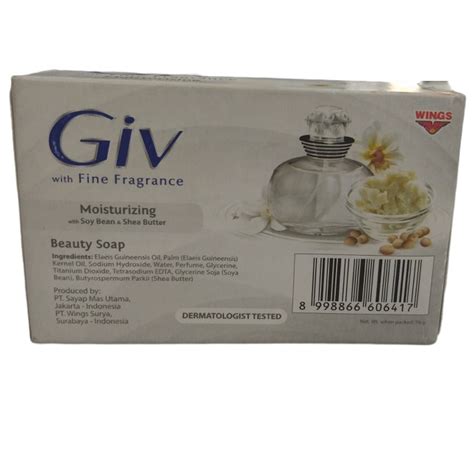 Giv Soap White Giv01 76g Shopee Philippines