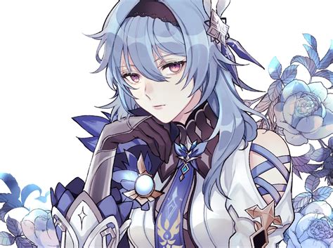 Eula Genshin Impact Drawn By Chivaeta Danbooru