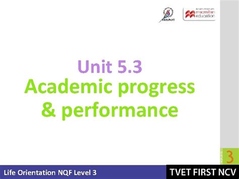 Life Orientation Life Skills Nqf 3 Life Orientation