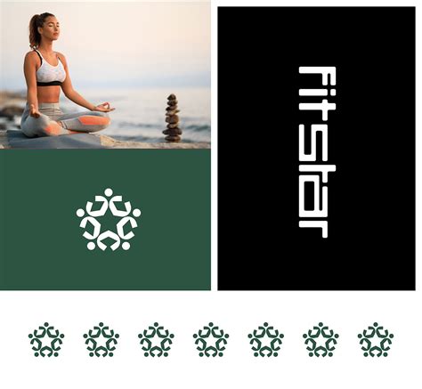 FItstart logo design brand style guidelines design :: Behance