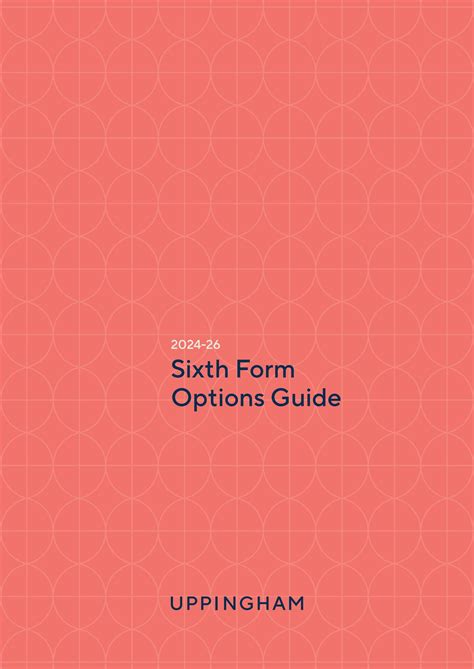 Sixth Form Options Guide 2024 26 Uppingham School By Uppinghamschool1584 Issuu
