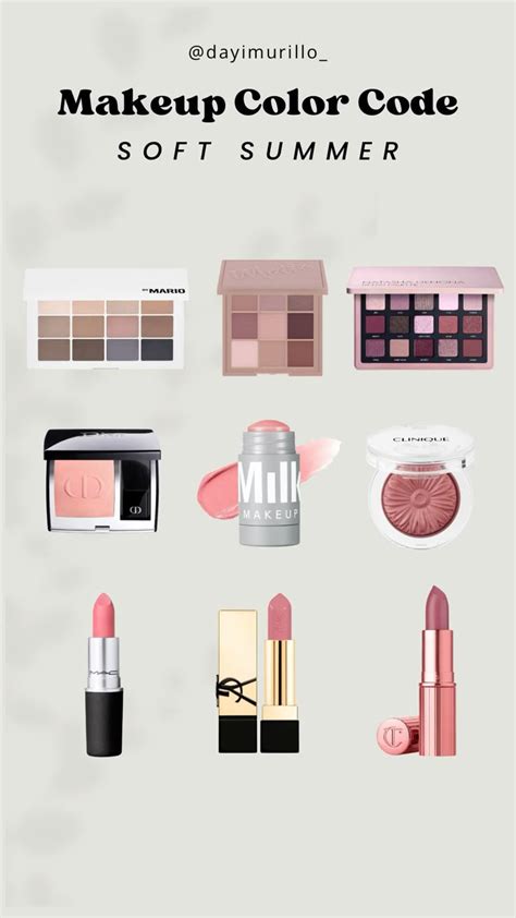 Soft Summer Makeup Color With Link To Buy Soft Summer Fashion Summer
