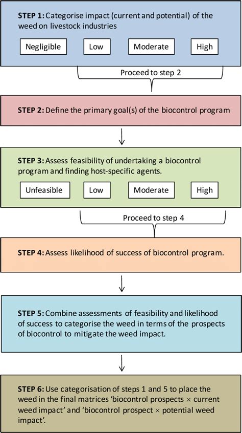Schematic Of The Steps Of The Prioritisation Framework Developed To