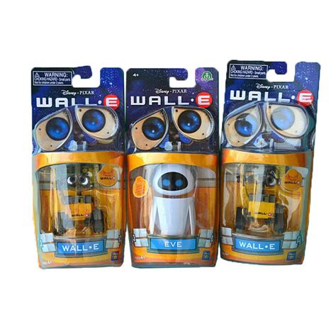 Eve Wall E And Mini Robot ฟิกเกอร์แอกชัน ขยับได้ ของเล่นสําหรับเด็ก 3 แบบ Shopee Thailand