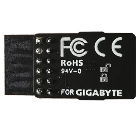 Tpm 2 0 Module For Gigabyte Gc Tpm2 0 Spi Tpm Module 12 Pin 12 1 Z490