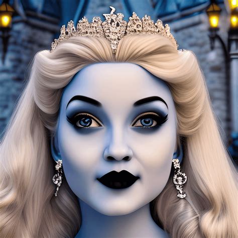 Princess Cinderella Face Portrait K Creative Fabrica