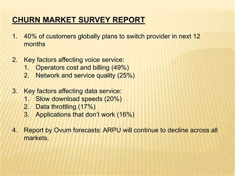 Telecom Churn Ppt