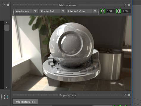 maya初級講座 mia material xのpresetsについて（maya2016） maya初級講