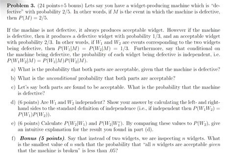 Solved Problem 3 24 Points 5 Bonus Lets Say You Have A