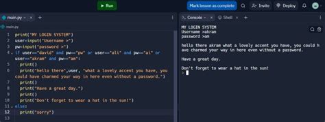 Farhan Ahmed On Linkedin Replit100daysofcode Pythonprogramming