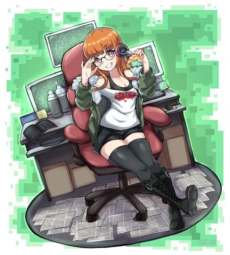 Sakura Futaba Persona And More Drawn By Artsheops Danbooru
