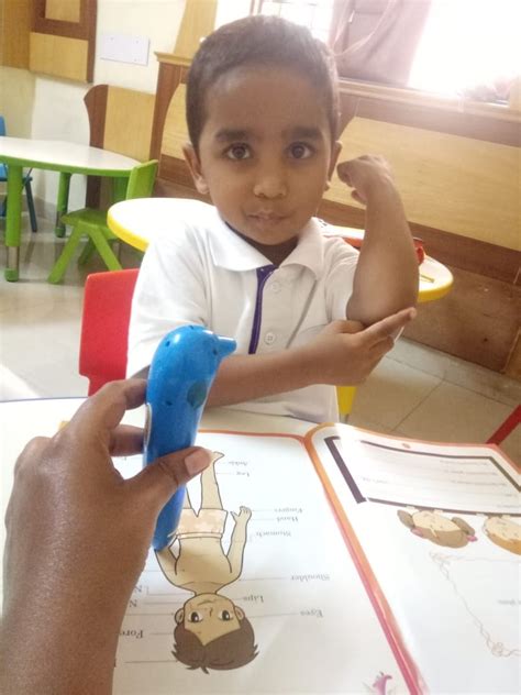 Identifying Body Parts Iris Florets Tarnaka School