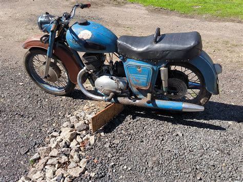 Купить б у ИЖ Планета карбюратор в Москве синий дорожный 1963 года по цене 44 000 рублей на Авто ру