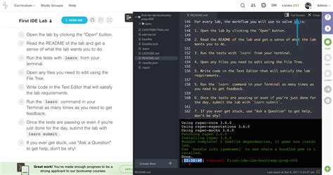 Github Learn Co Curriculumfirst Ide Lab Ghe Compat First Ide Lab But With Gh Enterprise