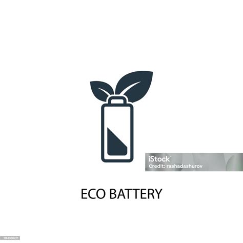 Ilustración De Icono De Batería Ecológica Ilustración De Elementos Simples Y Más Vectores Libres