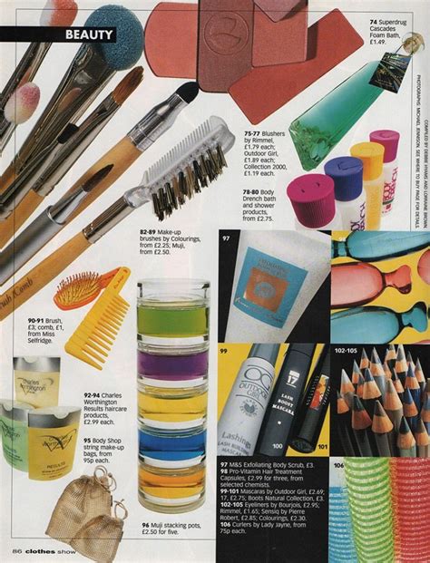 1990s Make Up And Toiletries Vintage Cosmetics Discontinued Makeup