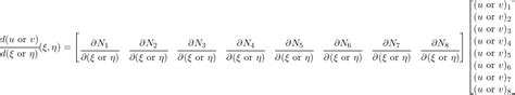 Finite Element Q8 Quadrilaterals Mode Architecture
