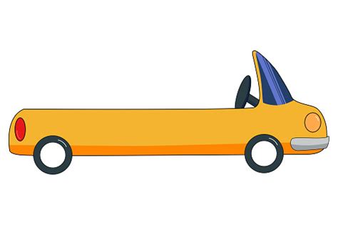 귀여운 자동차 리무진 만화 개념 흰색 배경에 고립 된 벡터 일러스트레이션 교통수단에 대한 스톡 벡터 아트 및 기타 이미지 교통수단 긴 단순함 Istock