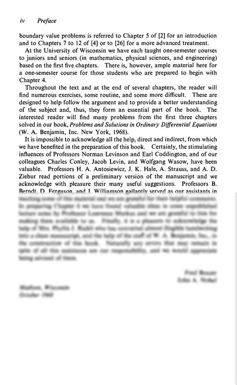 SOLUTION Mathematics The Qualitative Theory Of Ordinary Differential Equations Studypool