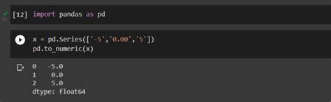 pandas to numeric convert the argument to a numeric type askpython