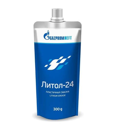 Смазка Литол-24 Газпромнефть, 300гр - купить в интернет-магазине OZON ...