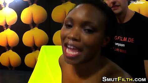 Ebony Whore Bukkake Spray Eporner