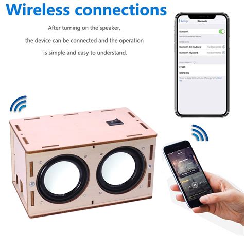 Buy Diy Bluetooth Speaker Box Kit Electronic Sound Amplifier Build