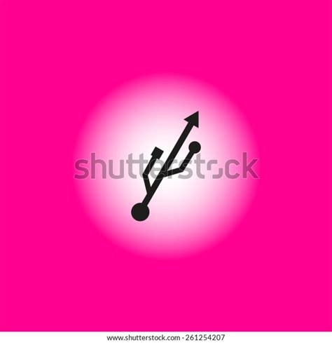 Usb Stock Vector Royalty Free 261254207 Shutterstock