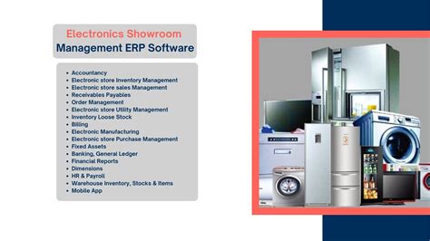 Electronics Showroom Erp In London Uk Nizisolutionsuk