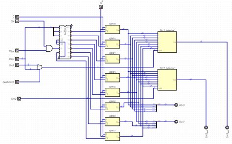 Register File Main Data Path Design Details