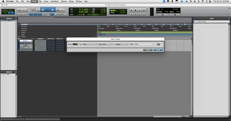 Pro Tools How To Create Configure Tracks