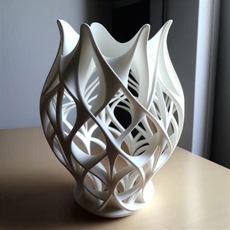 3d Printable Parametric Vase Insane Design Бетонная раковина
