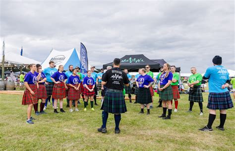 Highland Games Heavy Events Training Day 2025 Hororata Trust