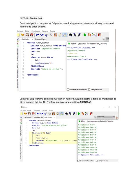 Ejercicios Propuestos Semana 13 Ejercicios Propuestos Crear Un