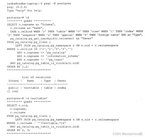 Postgresql修炼之道之psql的使用技巧和注意事项（六）pgsql语法上要注意的地方 Csdn博客
