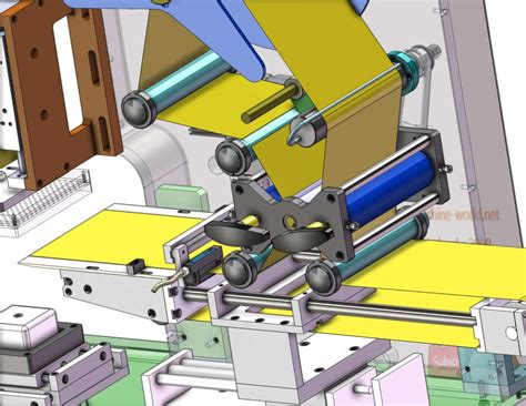 Industrial 3d Model High Precision Labeling Machine Machine World