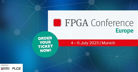 Fpga Conference Europe 2 4 July 2024 In Munich