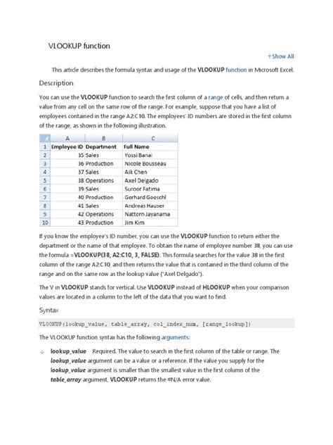 Vlookup Pdf Computer Programming Areas Of Computer Science