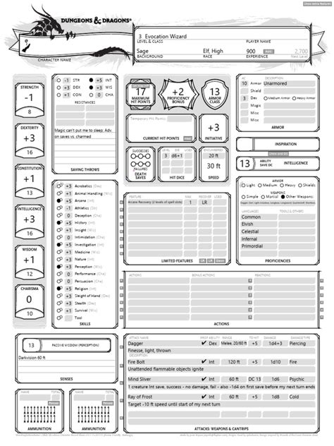 Wizard Template Pdf Grappling