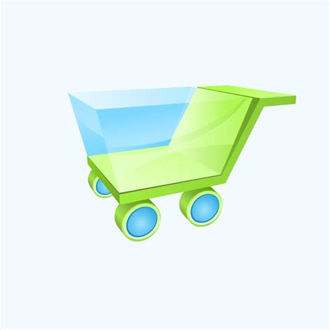 Carrinho De Compras ícone Vetor Premium