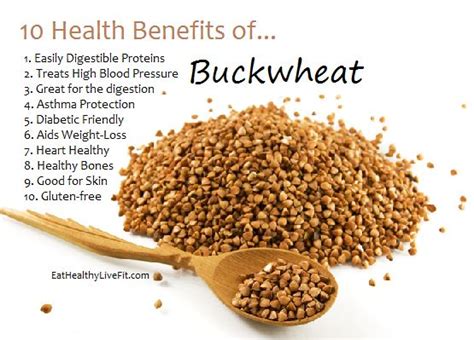 The Health Benefits Of Buckwheat Eating Healthy And Living Fit Food
