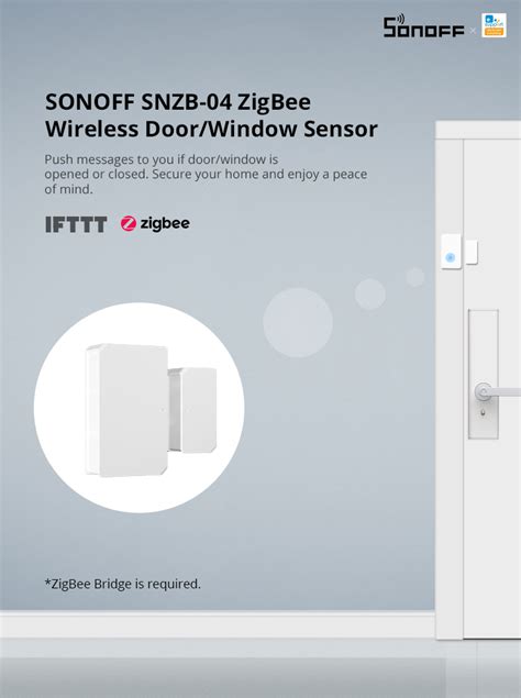 SONOFF SNZB ZigBee Wireless Door Window Sensor SONOFF EGYPT