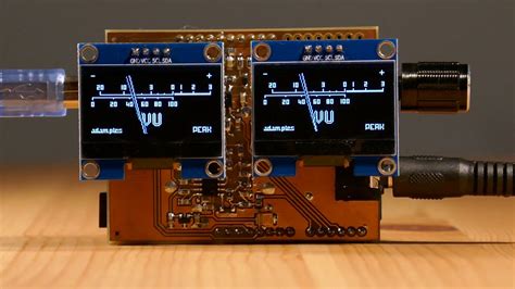 Analog Style Vu Meter On Oled Display Arduino Compatible 60 Off