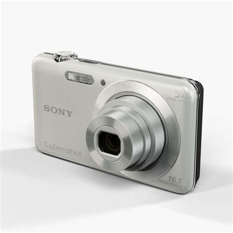 Sony Dsc W710 Silver 소형 디지털 카메라 3d 모델 34 Unknown Dae Ma Obj Max Fbx Free3d