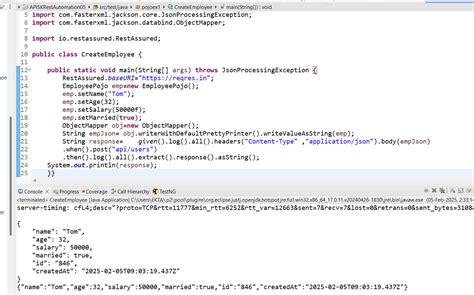 Serialization And Deserialization In Restassured